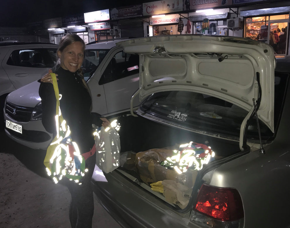 1500 Reflective Dog Collars Help Stray Dogs and Launch SevaStray.com ...